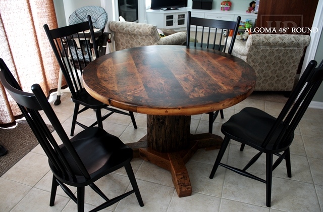 Reclaimed Wood Kitchen Table Stouffville Ontario (5) Epoxy | Blog