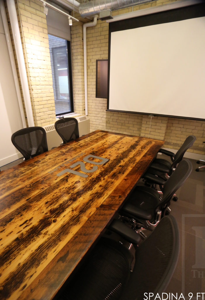 Reclaimed Wood Conference Tables Toronto Ontario | Blog