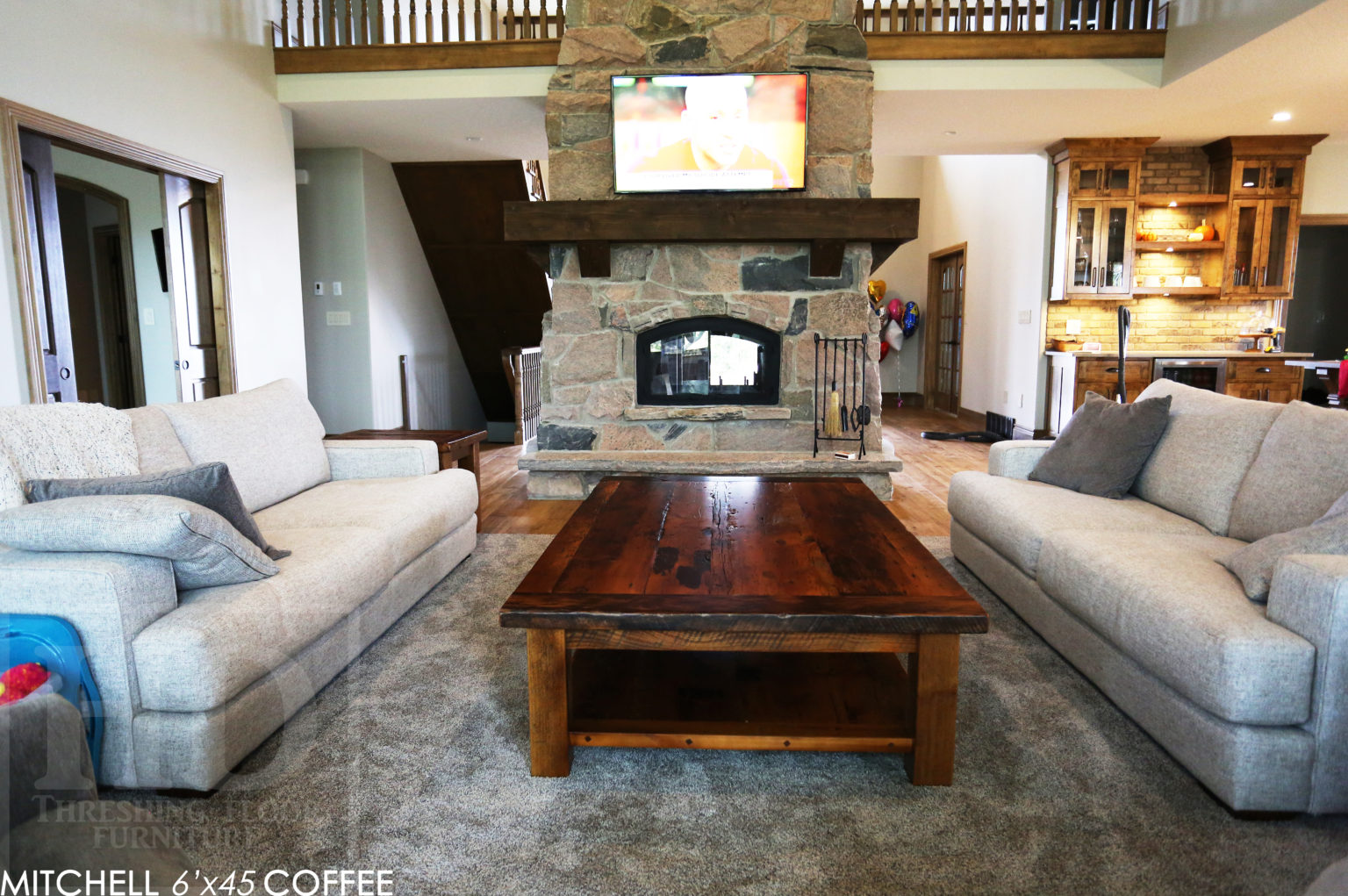 Reclaimed Wood Coffee Table for Mitchell Home | Blog