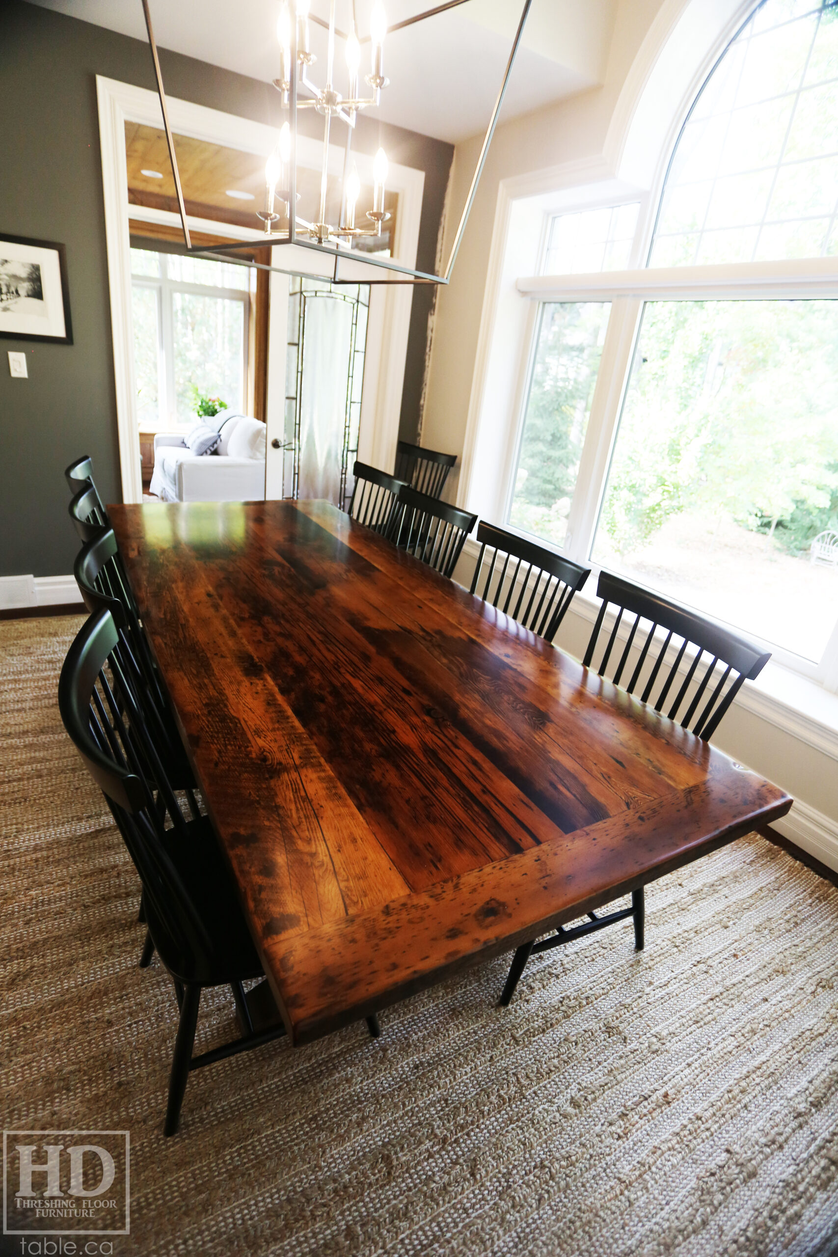 Reclaimed Wood Dining Set for a Grand Bend Home | Blog
