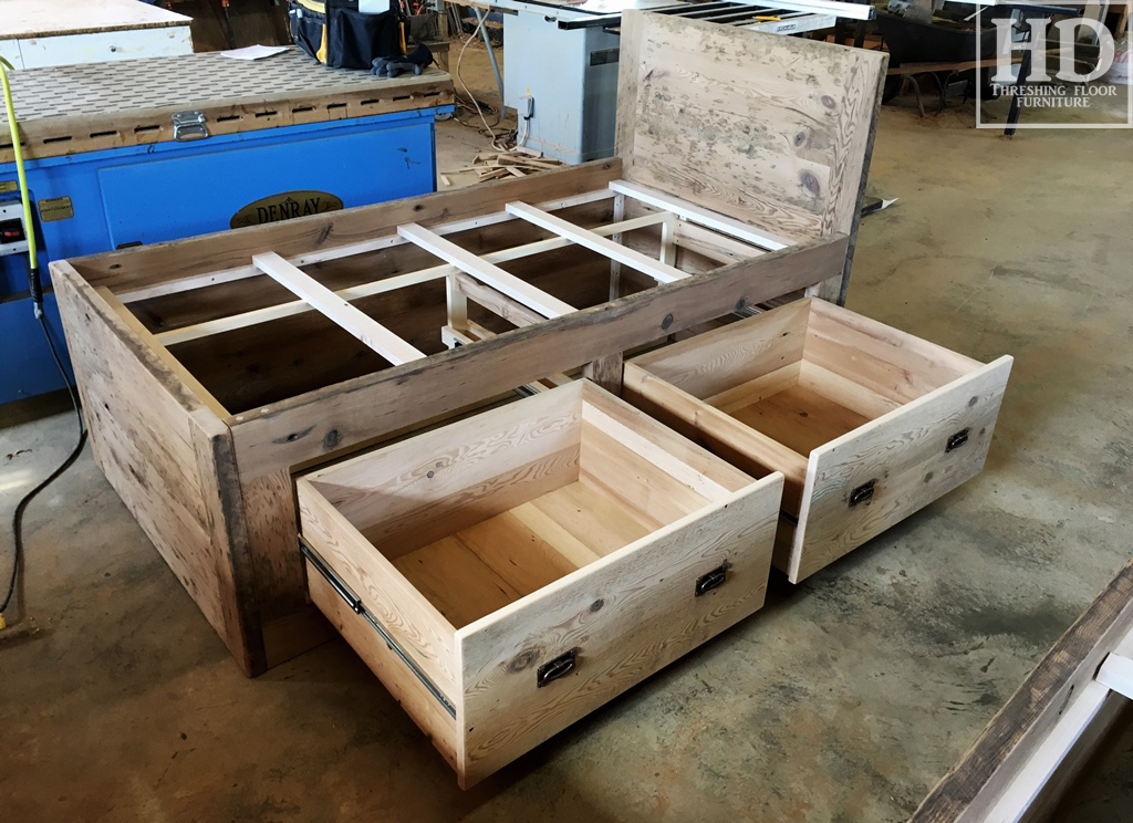 Reclaimed Wood Beds Ontario | HD Threshing