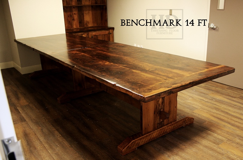 Custom Reclaimed Wood Boardroom Tables | HD Threshing Floor Furniture