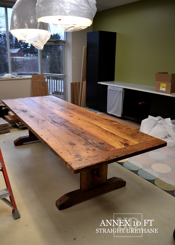 Custom Reclaimed Wood Boardroom Tables | HD Threshing Floor Furniture