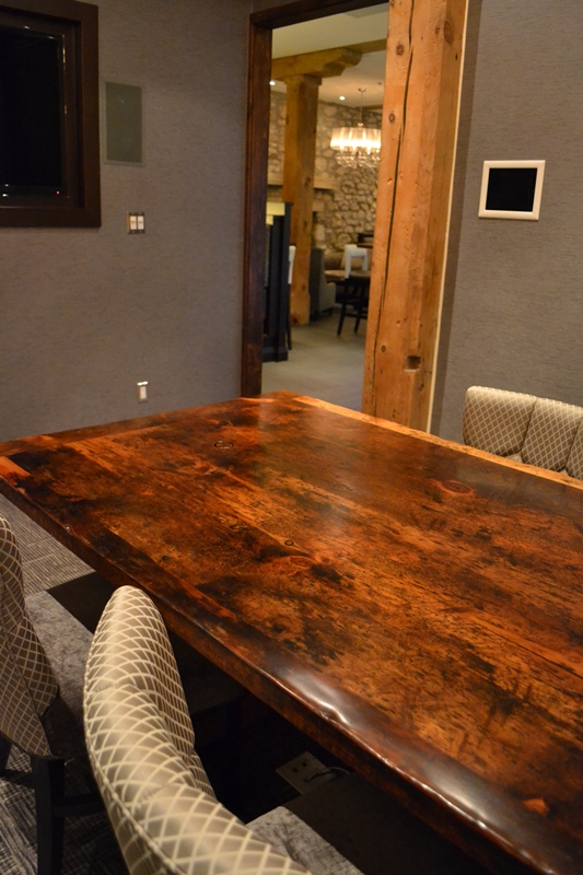 Custom Reclaimed Wood Boardroom Tables | HD Threshing Floor Furniture