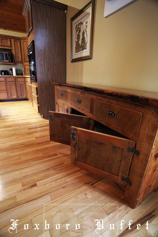 Custom Reclaimed Wood Buffets | HD Threshing Floor Furniture
