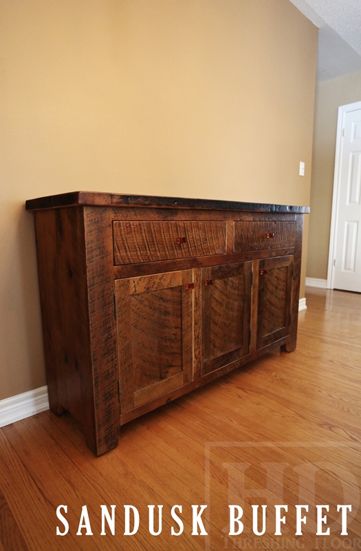 Custom Reclaimed Wood Buffets | HD Threshing Floor Furniture