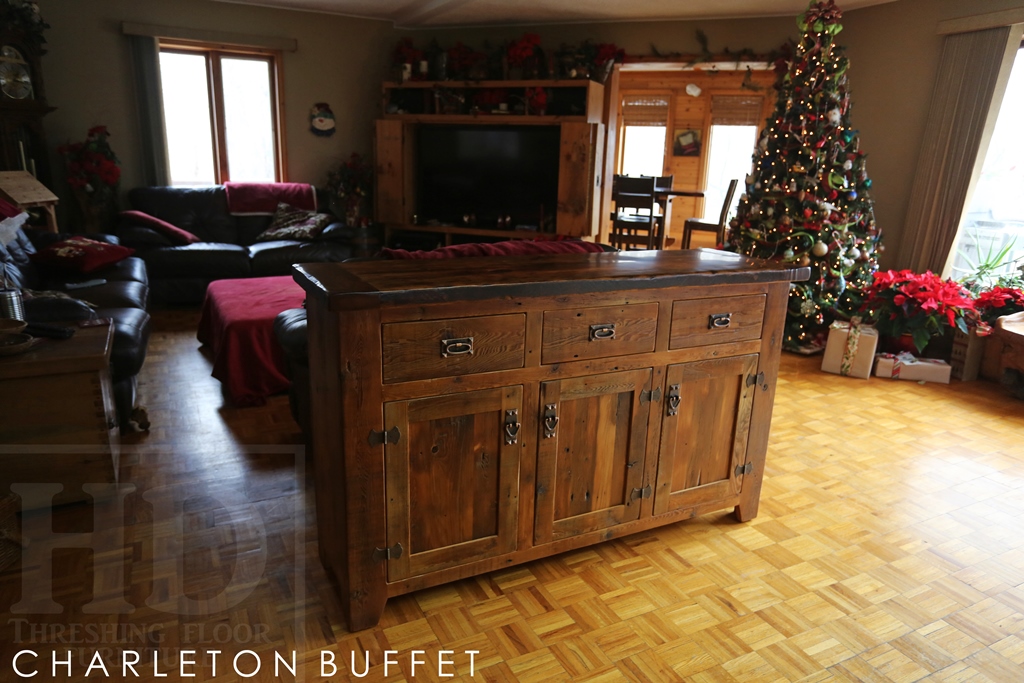 Custom Reclaimed Wood Buffets | HD Threshing Floor Furniture