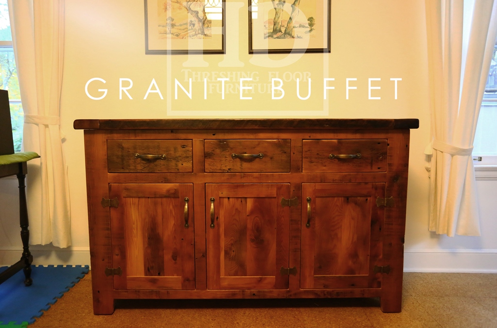 Custom Reclaimed Wood Buffets | HD Threshing Floor Furniture