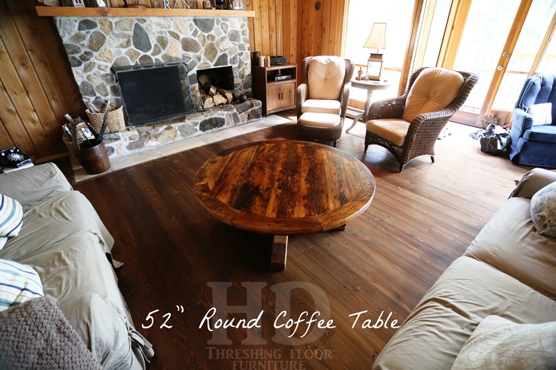 Custom Rustic Reclaimed Wood Coffee Tables | HD Threshing