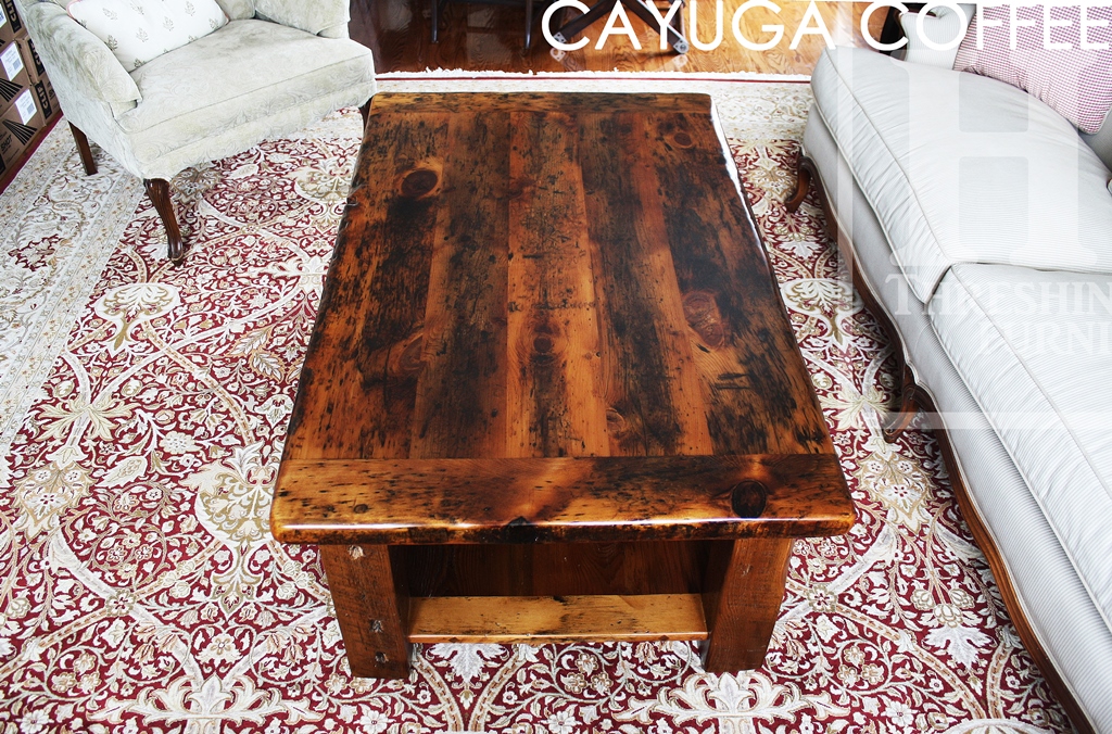Custom Rustic Reclaimed Wood Coffee Tables | HD Threshing