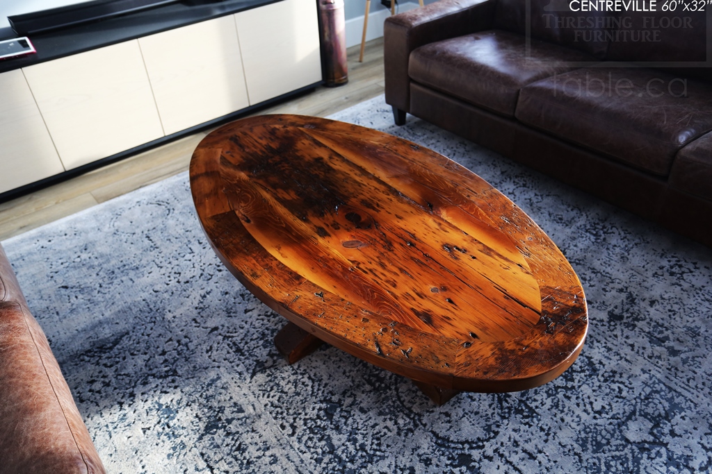 Custom Rustic Reclaimed Wood Coffee Tables | HD Threshing