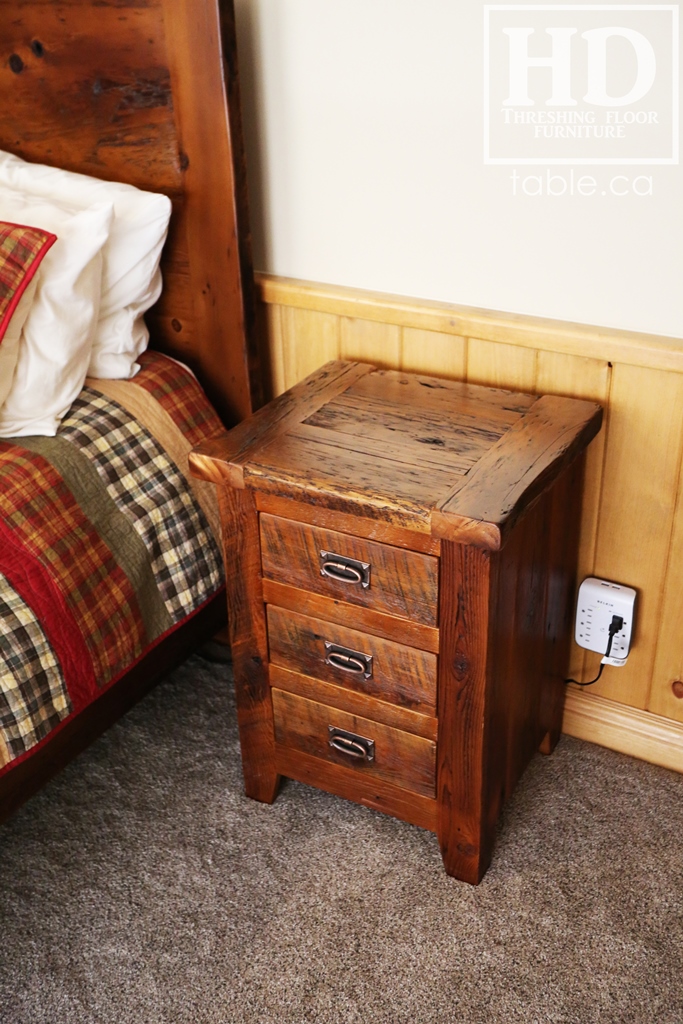 Reclaimed Wood End Tables | HD Threshing