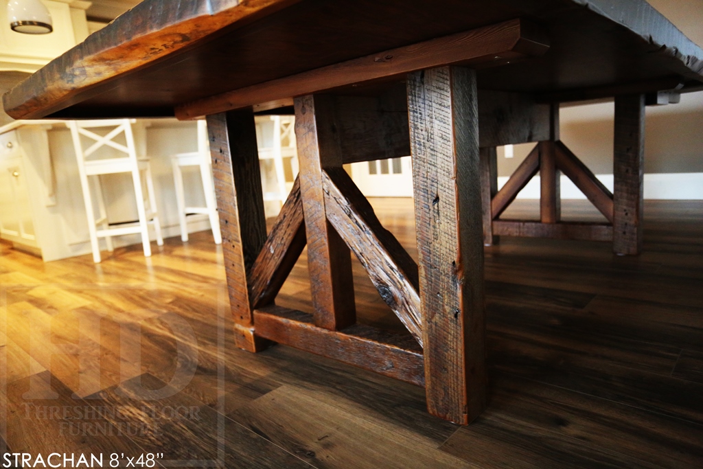 Reclaimed Wood Frame Tables | HD Threshing