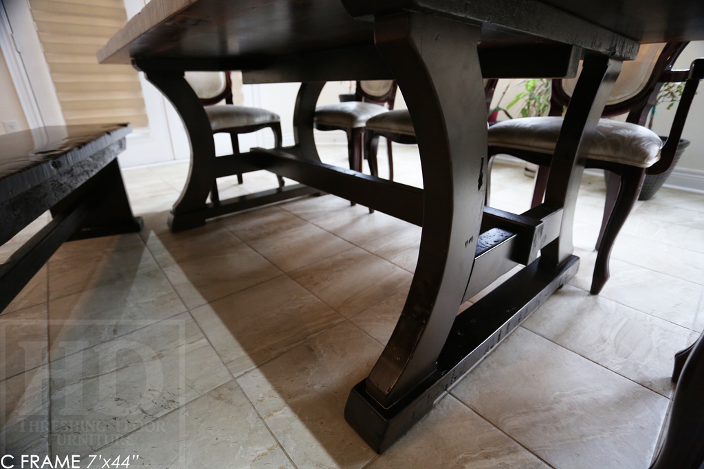 Reclaimed Wood Frame Tables | HD Threshing