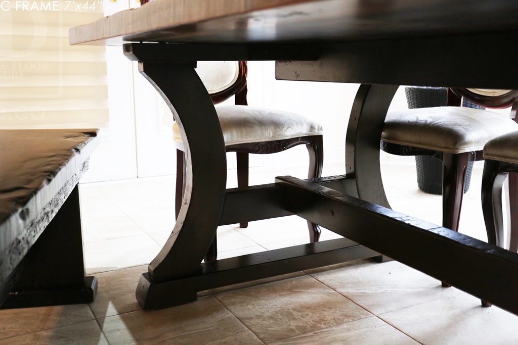 Reclaimed Wood Frame Tables | HD Threshing
