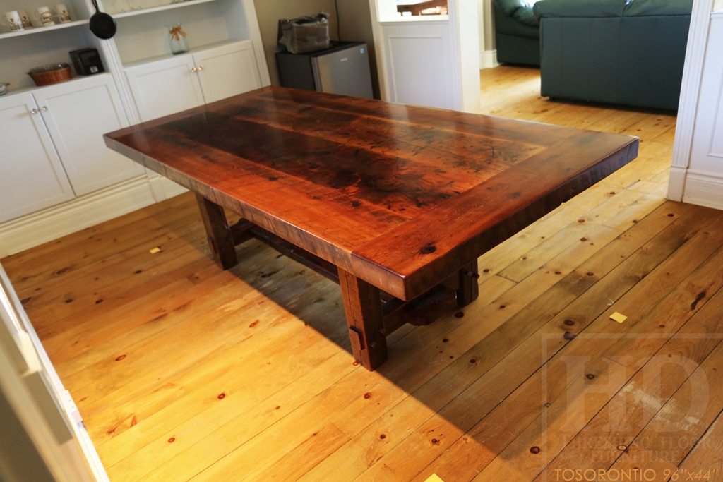 Reclaimed Wood Frame Tables | HD Threshing