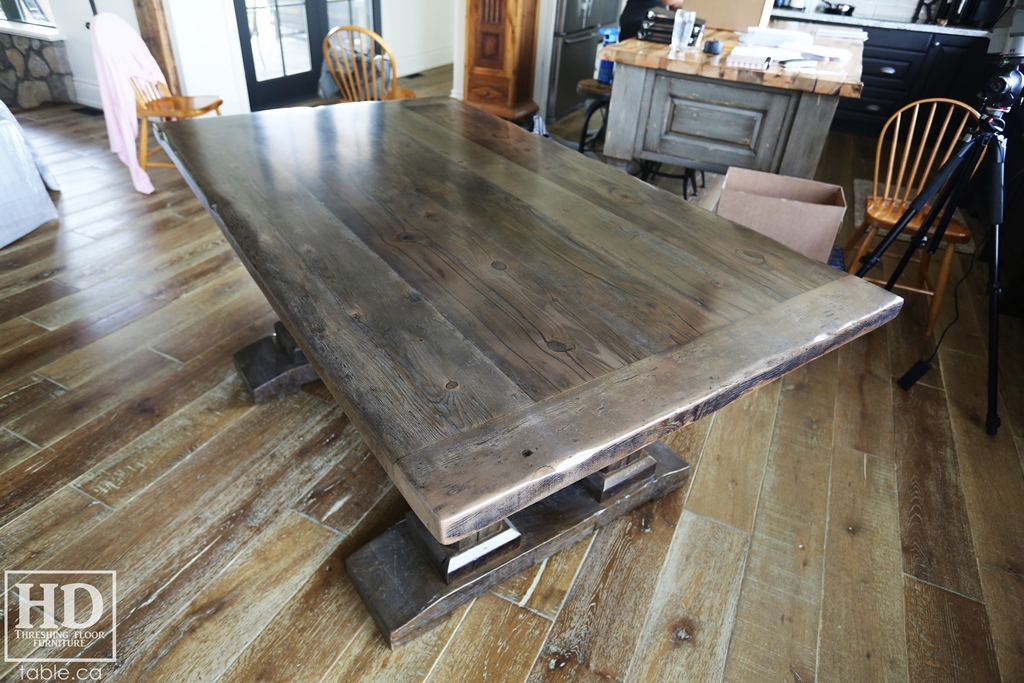 Reclaimed Wood Frame Tables | HD Threshing