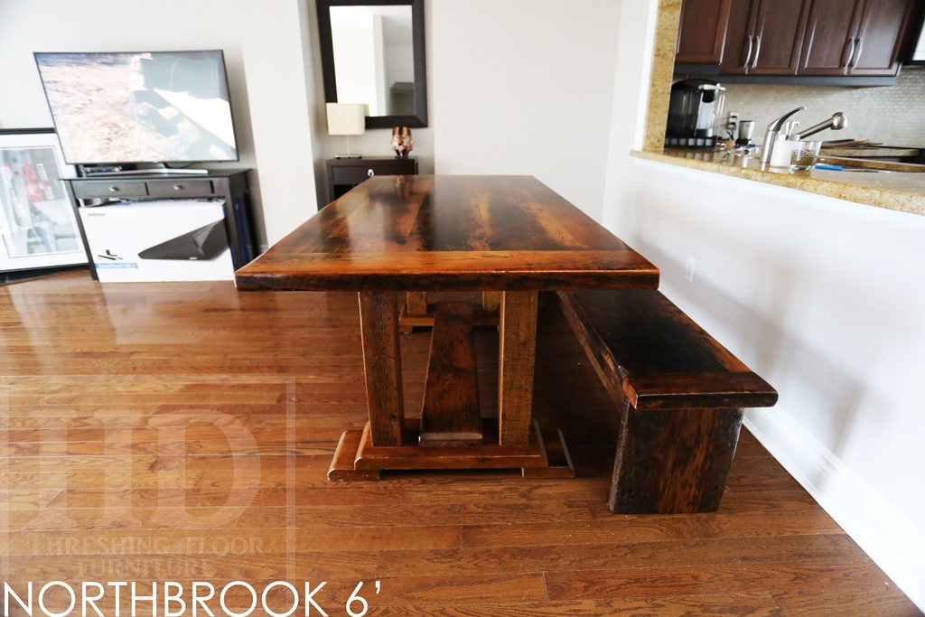 Reclaimed Wood Frame Tables | HD Threshing