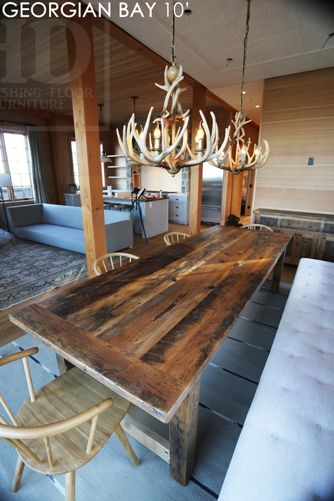 Reclaimed Wood Frame Tables | HD Threshing