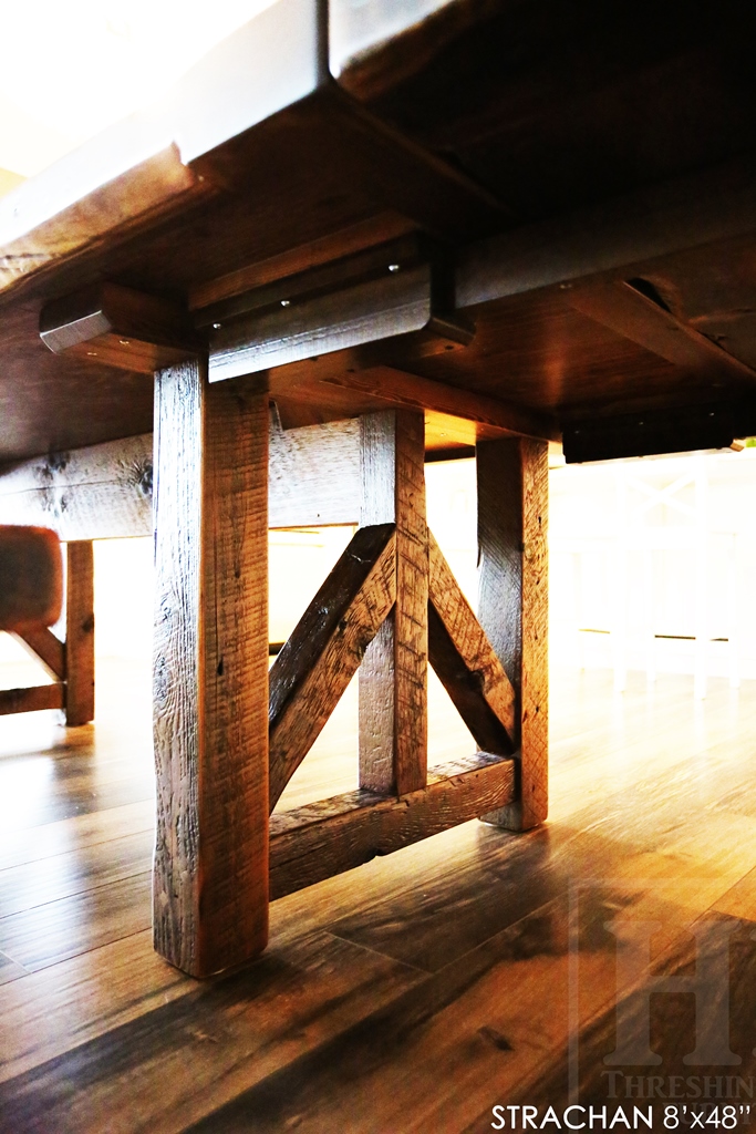 Reclaimed Wood Frame Tables | HD Threshing