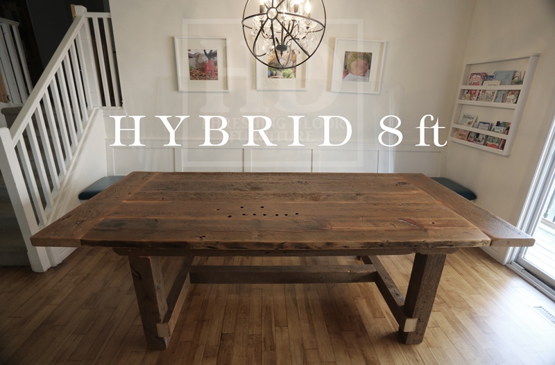Reclaimed Wood Frame Tables | HD Threshing