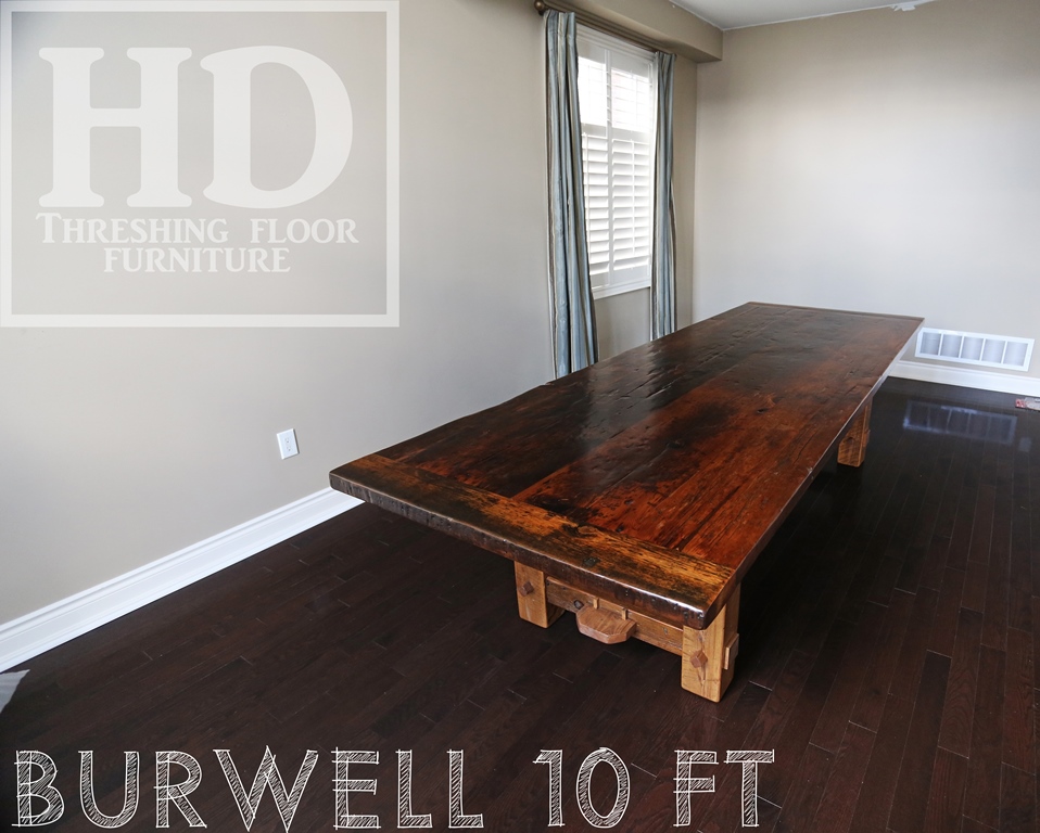 Reclaimed Wood Frame Tables | HD Threshing