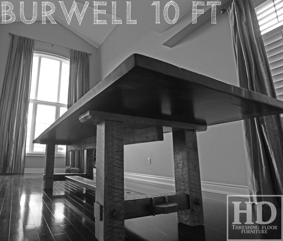 Reclaimed Wood Frame Tables | HD Threshing