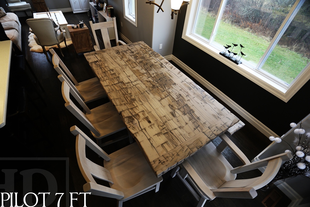 Reclaimed Wood Frame Tables | HD Threshing