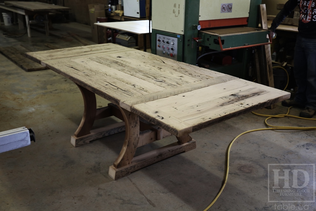 Reclaimed Wood Frame Tables | HD Threshing