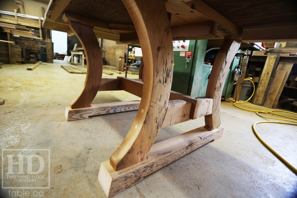 Reclaimed Wood Frame Tables | HD Threshing