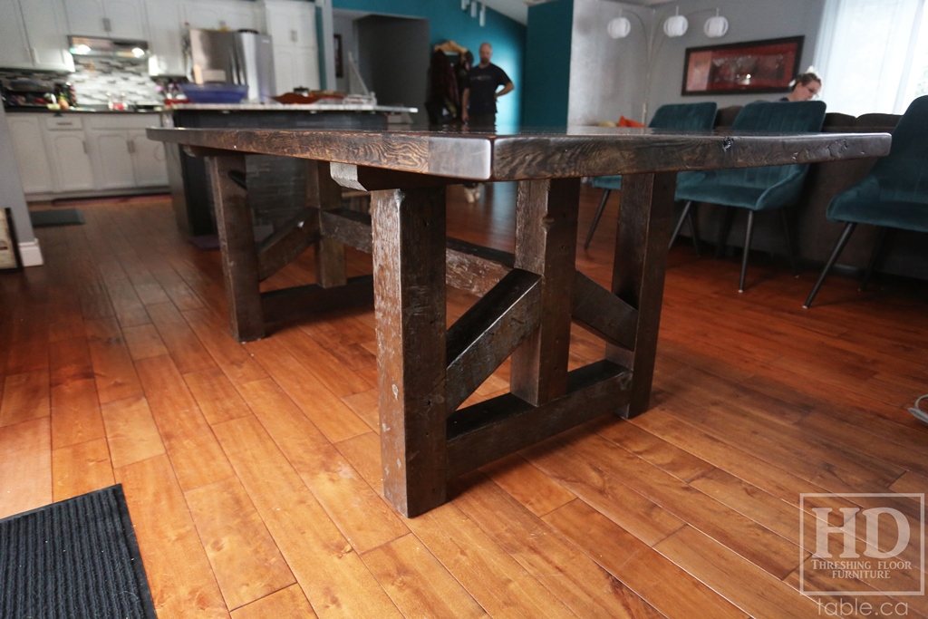 Reclaimed Wood Frame Tables | HD Threshing
