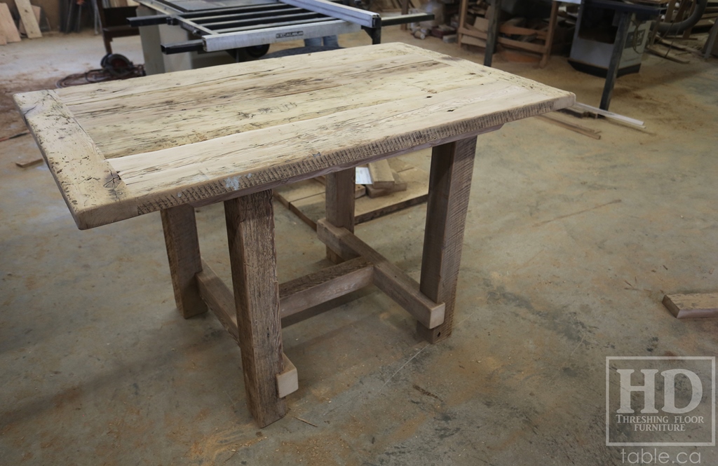 Reclaimed Wood Frame Tables | HD Threshing