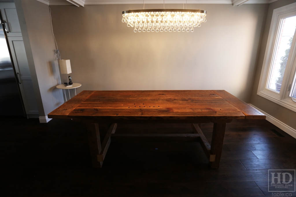 Reclaimed Wood Frame Tables | HD Threshing