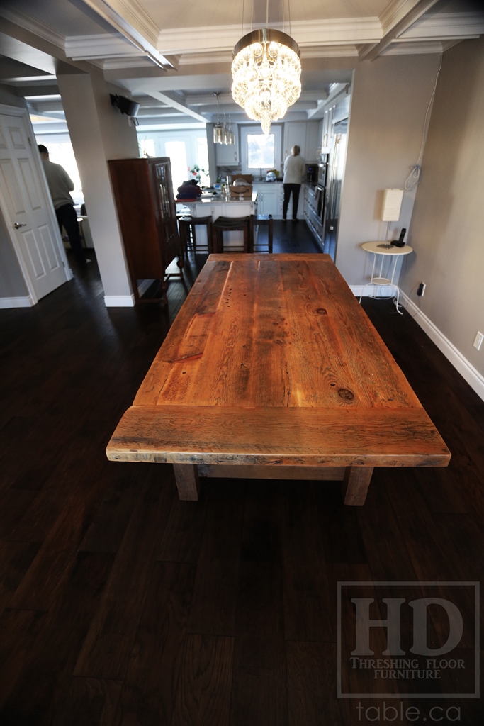 Reclaimed Wood Frame Tables | HD Threshing