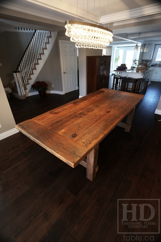 Reclaimed Wood Frame Tables | HD Threshing