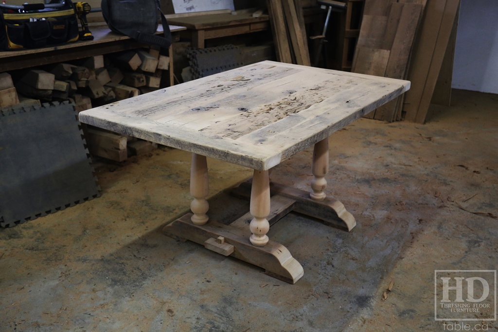 Reclaimed Wood Frame Tables | HD Threshing