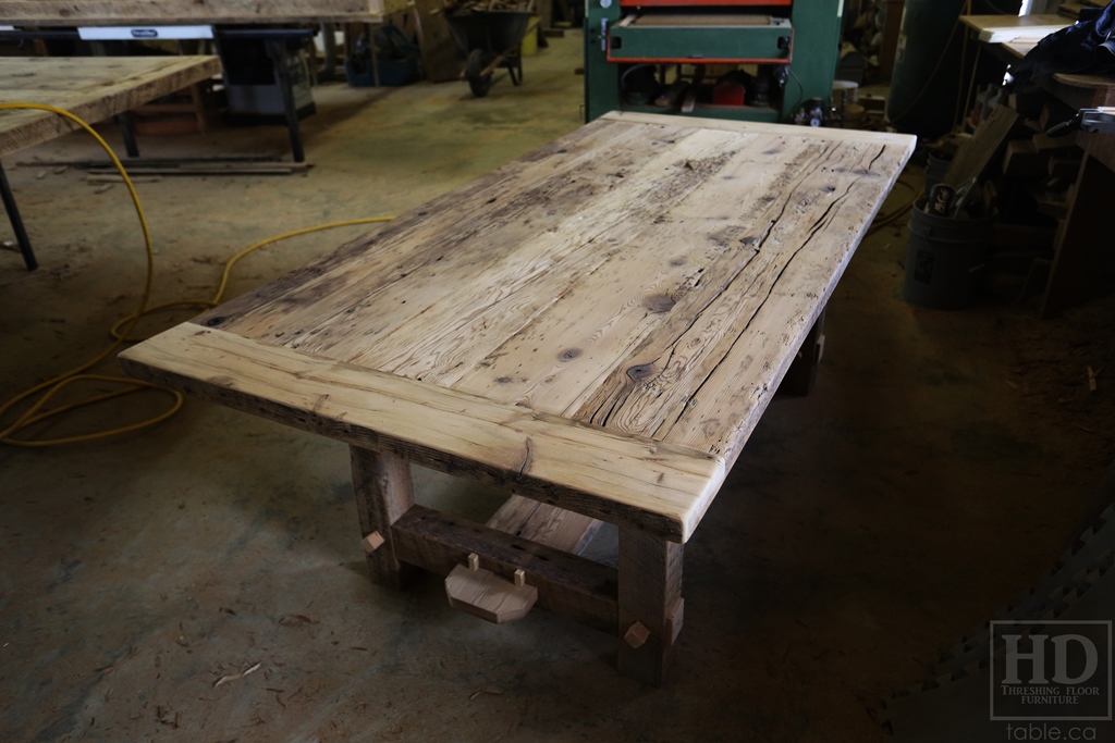 Reclaimed Wood Frame Tables | HD Threshing