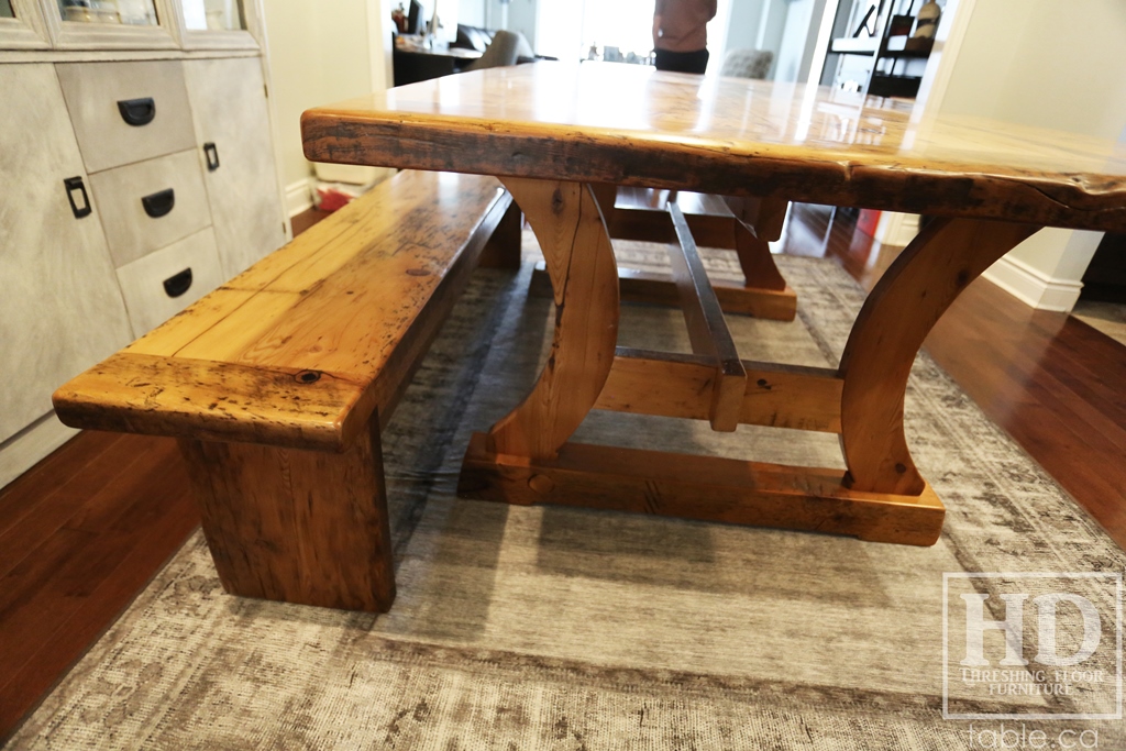 Reclaimed Wood Frame Tables | HD Threshing