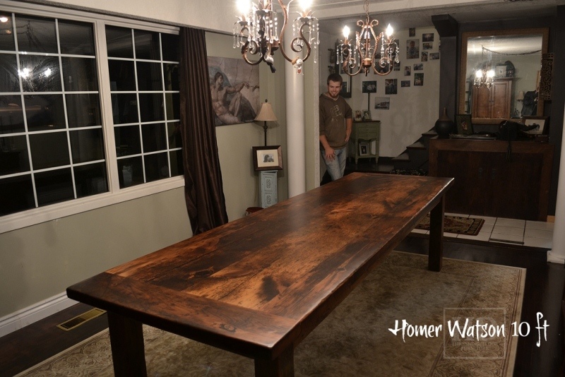 Rustic Harvest Dining Tables Ontario | HD Threshing