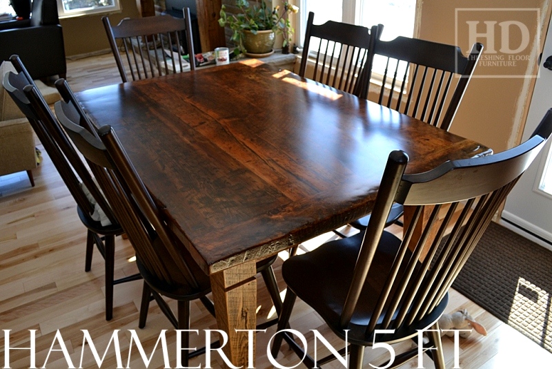 Rustic Harvest Dining Tables Ontario | HD Threshing