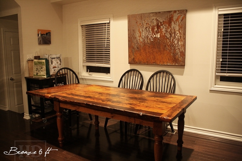 Rustic Harvest Dining Tables Ontario | HD Threshing