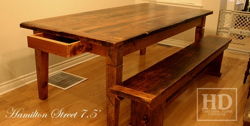 Rustic Harvest Dining Tables Ontario | HD Threshing