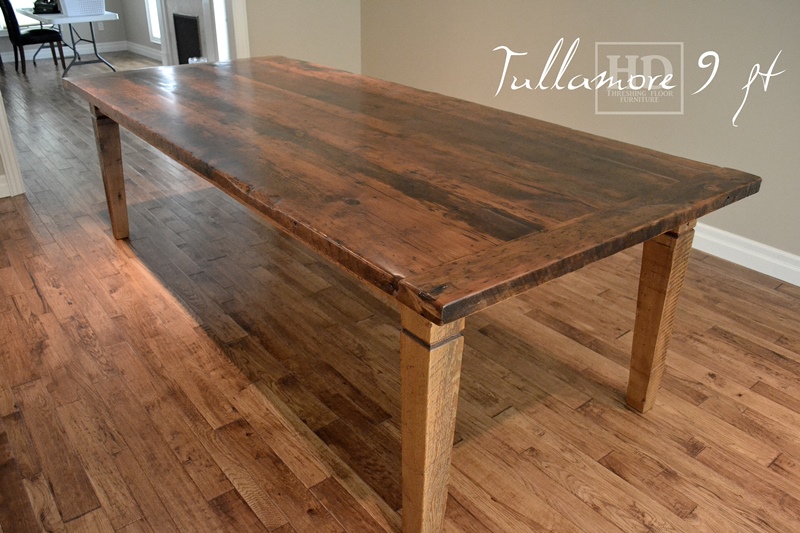 Rustic Harvest Dining Tables Ontario | HD Threshing