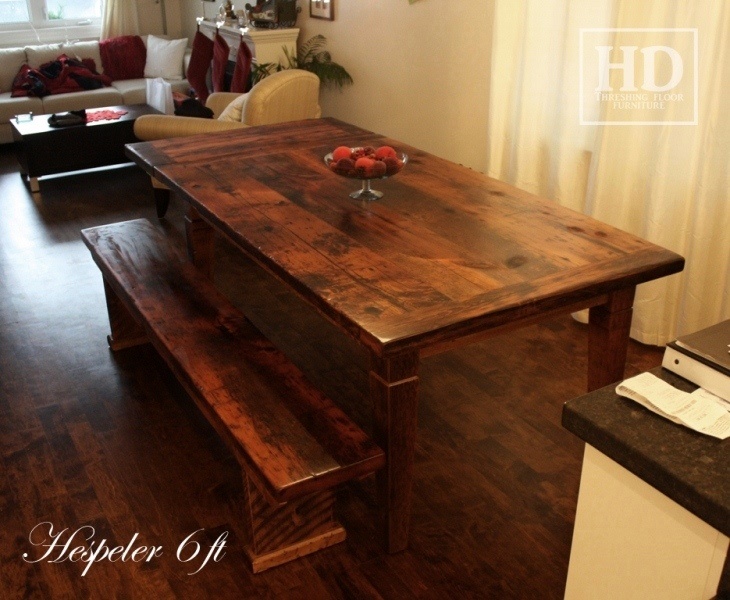 Rustic Harvest Dining Tables Ontario | HD Threshing