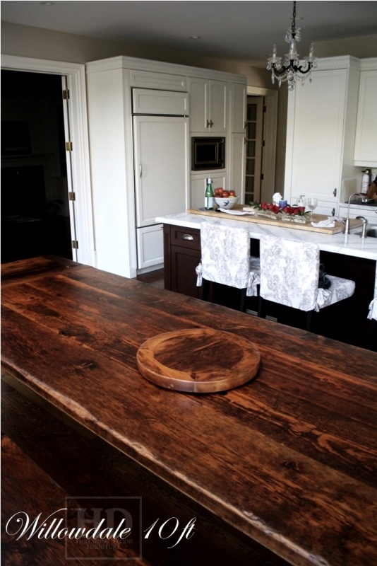 Rustic Harvest Dining Tables Ontario | HD Threshing