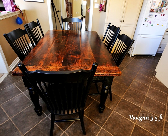 Rustic Harvest Dining Tables Ontario | HD Threshing