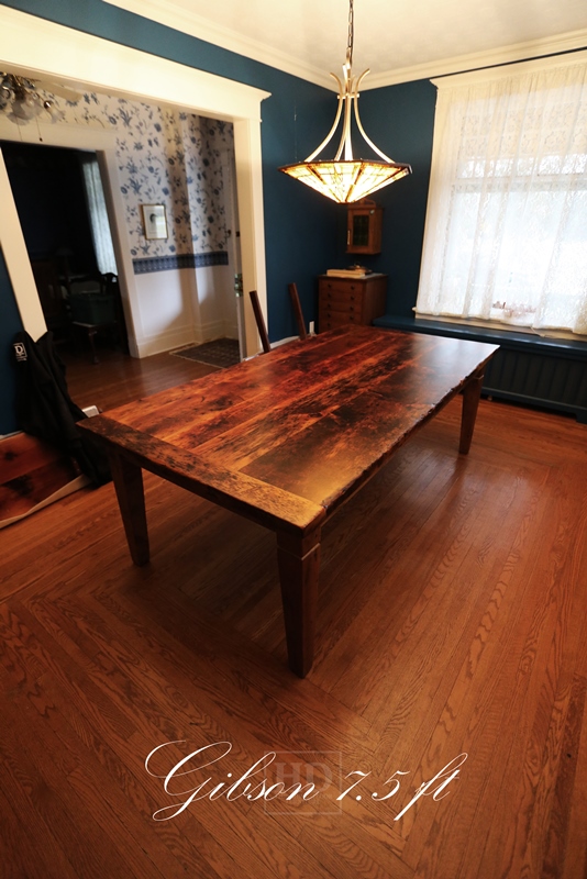 Rustic Harvest Dining Tables Ontario | HD Threshing