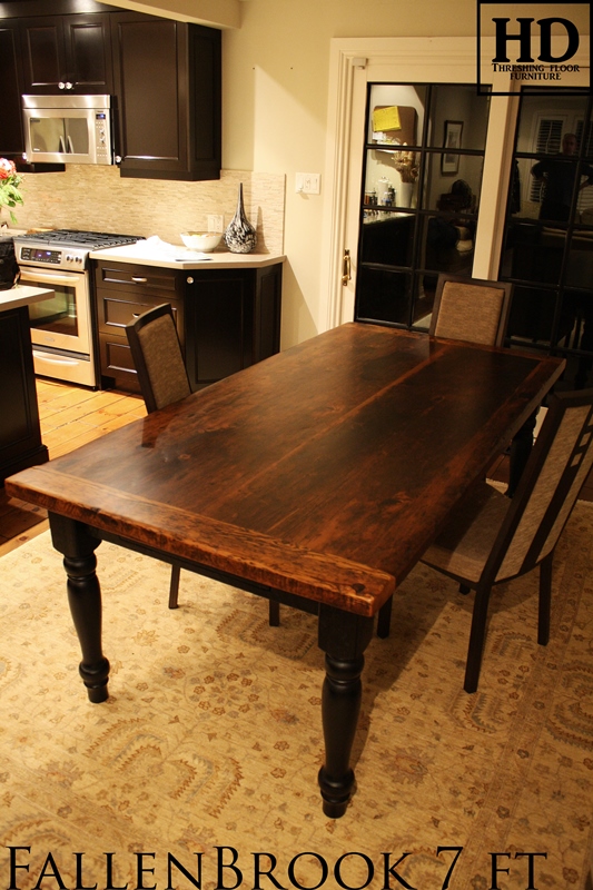 Rustic Harvest Dining Tables Ontario | HD Threshing