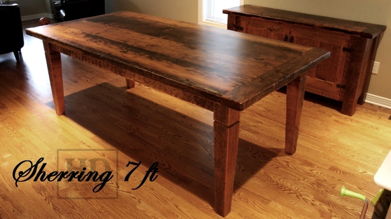 Rustic Harvest Dining Tables Ontario | HD Threshing