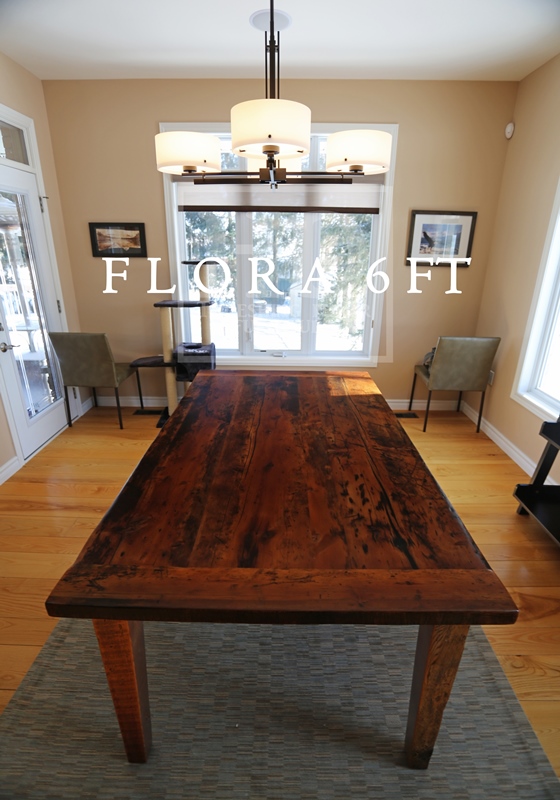 Rustic Harvest Dining Tables Ontario | HD Threshing